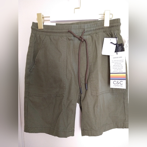 C&C California | Shorts | Olive Green Bermuda Short Vintage Look Small ...